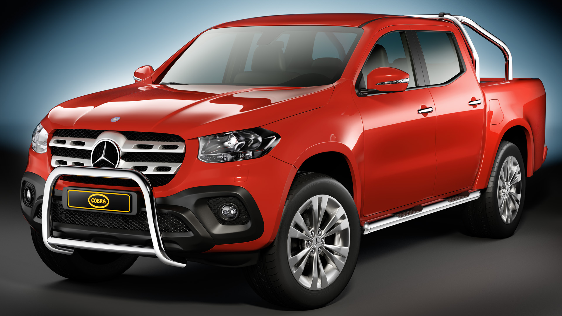 Mercedes-Benz X-razred pick up Rollbar Cevna zaščita na kesonu KML Lj.